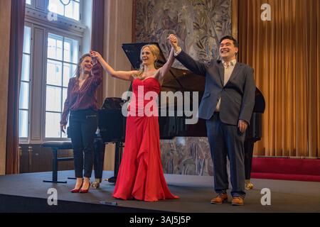 curtain call, song recital, Gustav Mahler Hall, Vienna State Opera ...