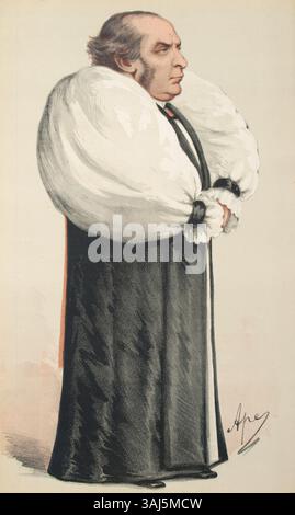 . Caricature of William Thomson, Archbishop of York. Caption read 'The ...