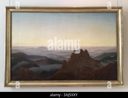 Morning in Riesengebirge 1811 by Caspar David Friedrich Stock Photo - Alamy