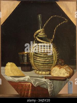 This circa 1650 still life painting, created by an anonymous artist ...
