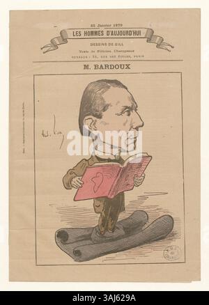 This wood engraving print from the Boyer collection depicts Calmel ...