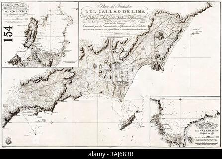 Map of Callao Stock Photo - Alamy