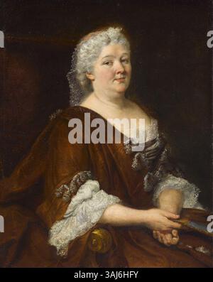 Portrait of a woman, mistakenly identified as Queen Caroline Mathilde ...