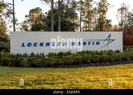 A Lockheed Martin sign in Orlando, Florida, USA Stock Photo - Alamy