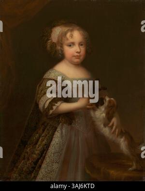This portrait, created between circa 1670 and circa 1675, shows Sir ...