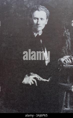 Ernst Josephson’s portrait of Allan Österlind presents a refined ...