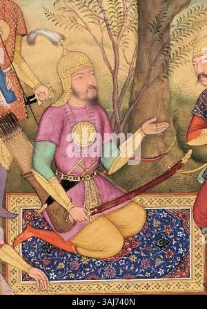 After the Battle of Tukaroi in 1575, Munim Khan had prisoners beheaded ...