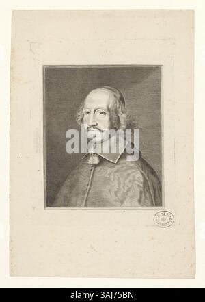 Cardinal Jules Mazarin, a prominent 17th-century French diplomat and ...