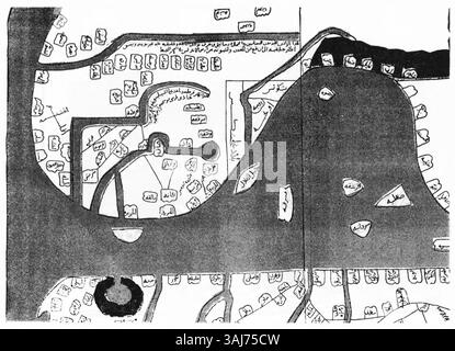 Ibn Hawqal's map of the Maghreb, circa 950, depicts the geography and ...