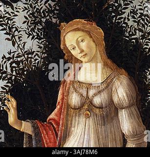 Botticelli Primavera. La Primavera (Spring) by the Renaissance artist ...