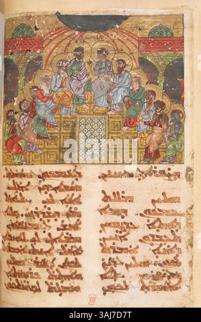 This 13th-century manuscript, Ms. Additional 7170, illustrates the ...