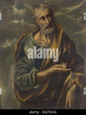 El Greco's 'Saint Peter in Tears' depicts the moment of repentance of ...