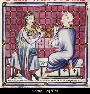 The Cantigas de Santa Maria, created during the reign of Alfonso X ...
