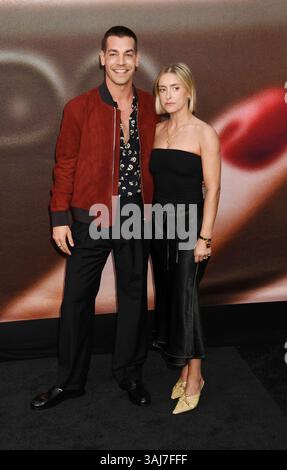 HOLLYWOOD, CALIFORNIA - APRIL 08: Matt Rogers and Greta Titelman attend ...