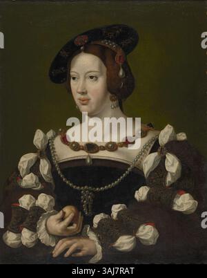 This 18th-century portrait by Ignatius Joseph van den Berghe depicts ...