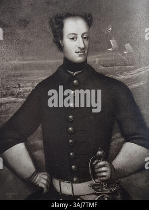 'Karl XII' by Wedekind is a portrait of the Swedish king, Karl XII. The ...