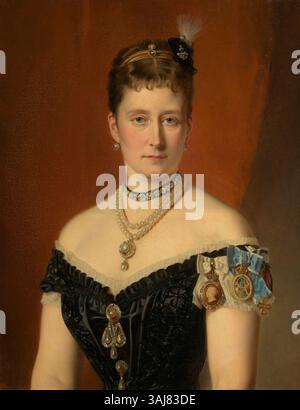 This painting portrays Alice of the United Kingdom, the second daughter ...