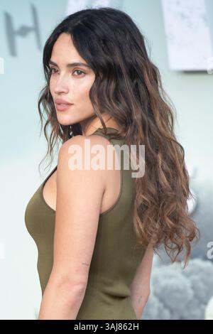 Adria Arjona attends the UK Sneak Peak Fan Event for SUPERGIRL at ...