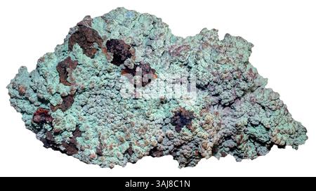 Malachite on Copper, Morenci Mine, Arizona Stock Photo - Alamy