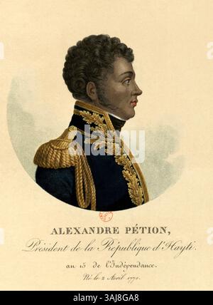 Alexandre Petion portrait from Haitian money - Gourde Stock Photo - Alamy