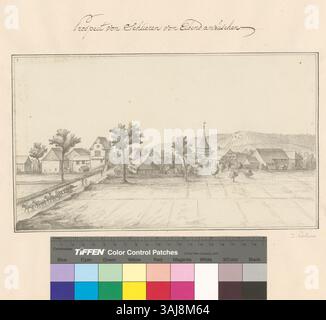 This drawing, created between 1770 and 1790, depicts Mur in a detailed ...