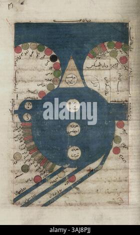A 950 Persian map of the Mediterranean from the al-Balkh school ...
