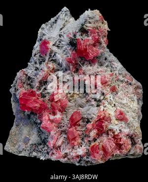 Rhodochrosite with Quartz, Pyrite, and Sulfides, Sweet Home Mine ...