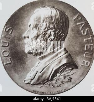 A portrait of Louis Pasteur, the renowned French microbiologist and ...