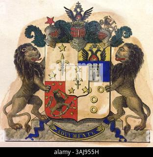 This Coat of Arms was designed in 1843 by Mr. King, commissioned by ...