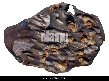 Ventifact, Western Sahara Desert Stock Photo - Alamy