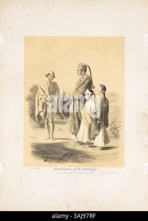 This lithograph by Jean-Baptiste Jules Trayer, from 1858, depicts a ...