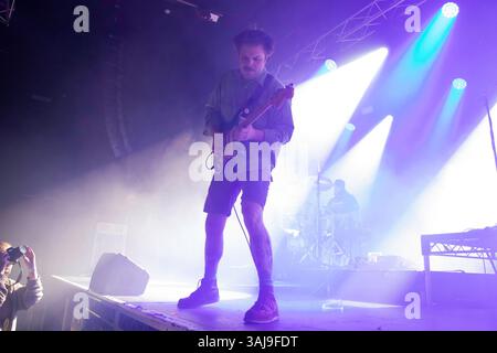 Manchester, England, 10th April, 2025. Peach Pit headlining Manchester ...