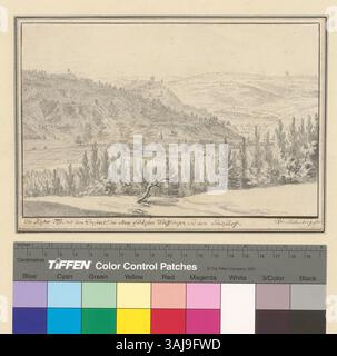 A drawing from between 1760 and 1806 by Johann Rudolph Schellenberg ...