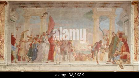 Giovanni Battista Tiepolo’s 'Reception of Henry III at the Villa ...