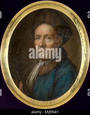Giuseppe Macpherson - Portrait of Onorio Marinari Stock Photo - Alamy