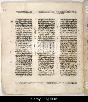 This page from the Leningrad Codex, dating between 1008 and 1011, shows ...
