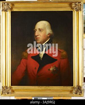 This portrait, created circa 1800 by William Thicke, depicts a ...