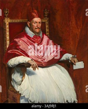 This reproduction of Diego Velázquez’s famous Portrait of Pope Innocent ...