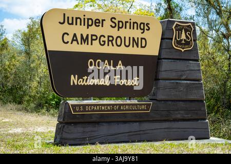 Juniper Springs is a natural spring located in the Ocala National ...