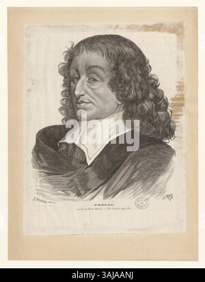 A work by Blaise Pascal, focusing on his thoughts and contributions ...