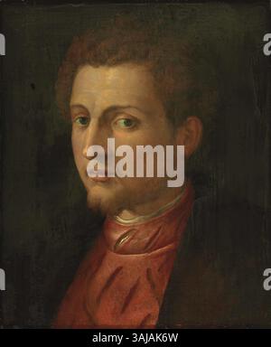 This 16th-century portrait from the Tuscan school depicts a noblewoman ...