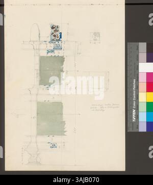 This 1871 drawing by Johann Rudolf Rahn showcases architectural ...