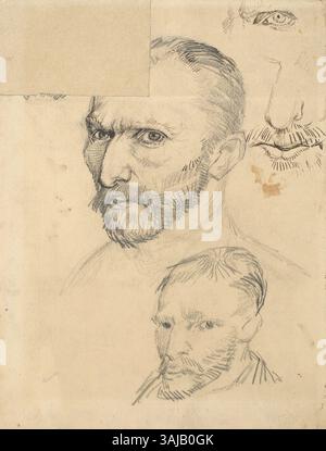 Self-Portrait Autumn 1886, Paris by Vincent Van Gogh Stock Photo - Alamy