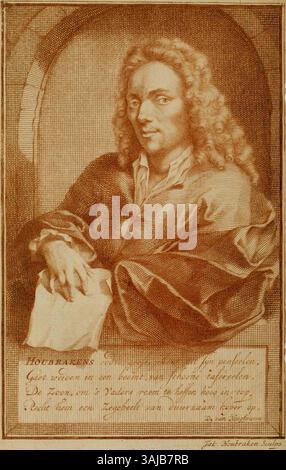 This engraving by Jacobus Houbraken depicts Dutch painter Adriaen van ...