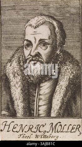 The portrait of Henric Moller is a historical engraving housed in the ...