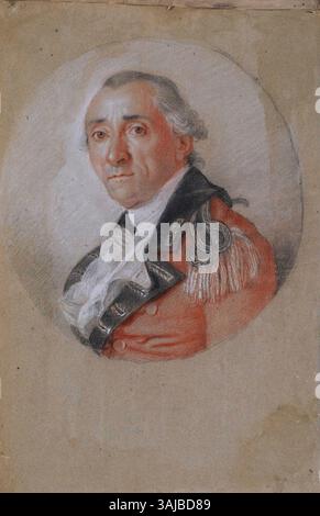 A portrait of Major-General Claude Martin by Johann Zoffany, circa 1797 ...