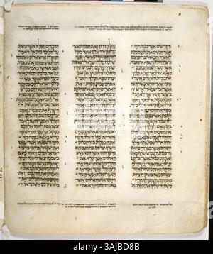 This image shows a page from the Codex Gigas, a medieval manuscript ...