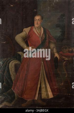 This oil painting from 1750, housed at the Stadtmuseum Schwetz, depicts ...