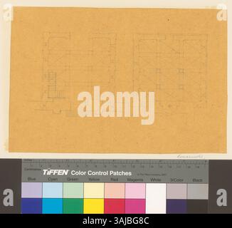 Depicts the floor plan of the former Cluniac Abbey Church of ...