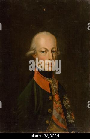 This painting depicts Joseph II, Holy Roman Emperor, known for his ...
